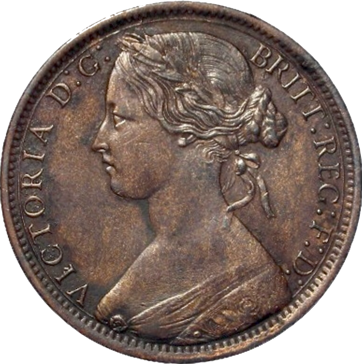 1871 Penny F61 GVF – Coins and Banknotes